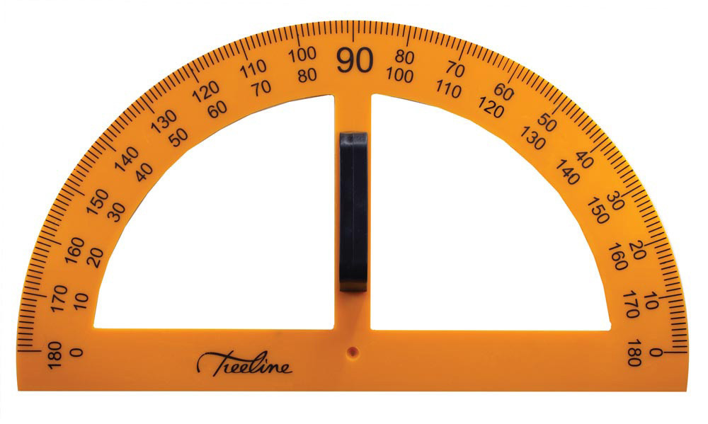 Treeline Blackboard Protractor