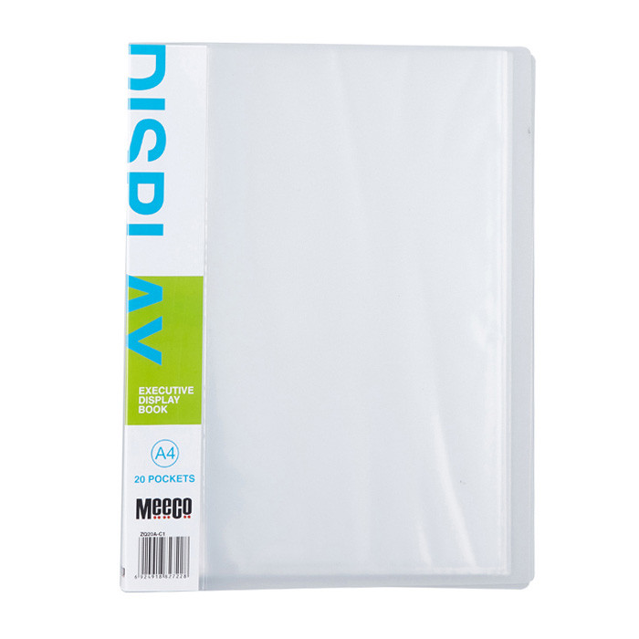 A4 Executive display book 20 pockets - Office Gear