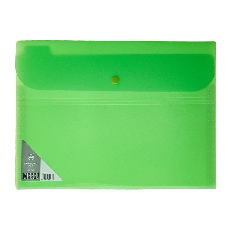 A4 Expanding file 6 division - Office Gear