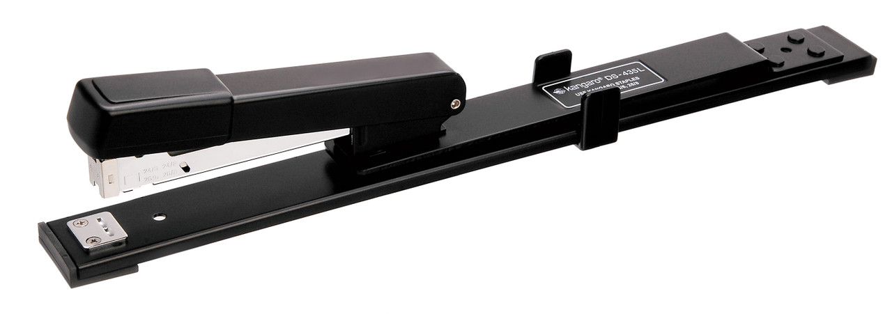 DS435L Full Strip Metal - Stapler Black (Long Reach)
