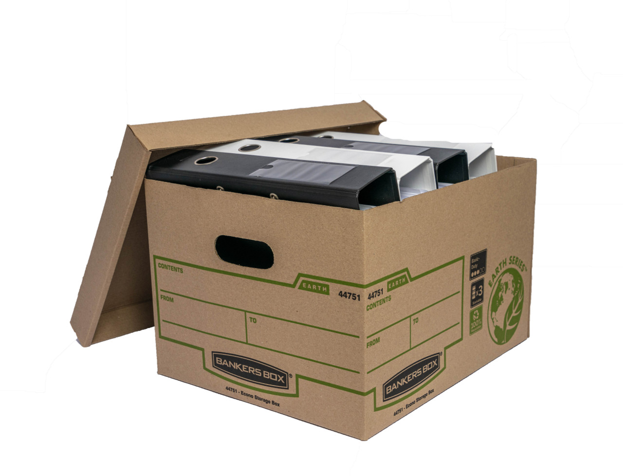 Earth Series Econo Storage Box (25 pack) - Office Gear