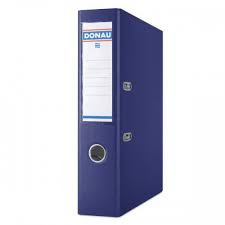 Donau A4 75mm Lever Arch Files Dark Blue - Office Gear