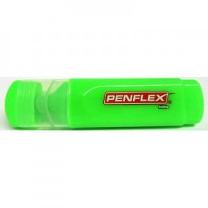Penflex Higlo Highlighter - Green - Office Gear