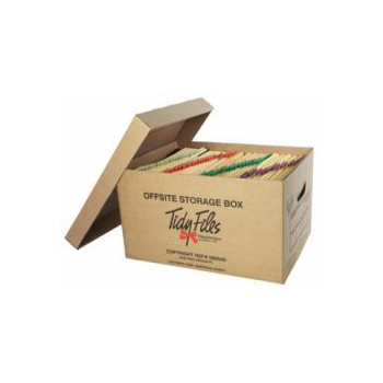 Tidy Files Off Site Kraft Storage Box - Office Gear