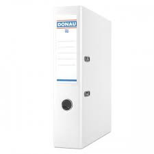 Donau A4 75mm Lever Arch Files White - Office Gear