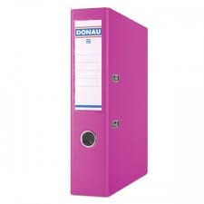 Donau A4 50mm Lever Arch Files Pink - Office Gear