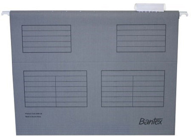 Bantex Grey Suspension Files Pack of 25 - Office Gear