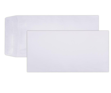 LEO DLP White Pocket Self Seal Envelopes - Pack of 500
