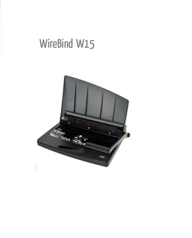 Rexel W15 WireBind GBC Wire Binder