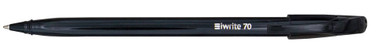 IWrite Solid Colour Barrel Ball Black IW70