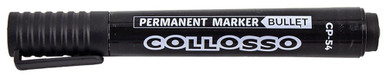 Collosso Black Permanent Marker Bullet