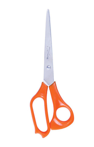 Treeline 210mm Orange Handle Scissors
