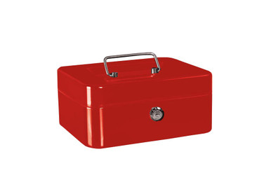 Treeline TCBX-8 Red Cash Box 8 Inch
