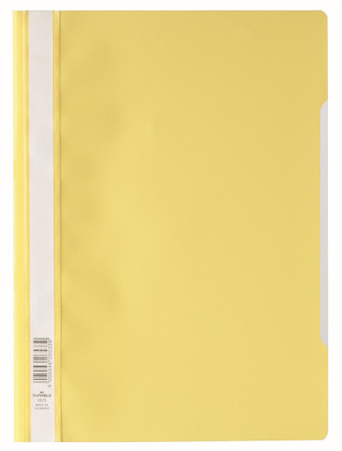 DURABLE PVC Econo Quote Folder - A4 (Yellow)