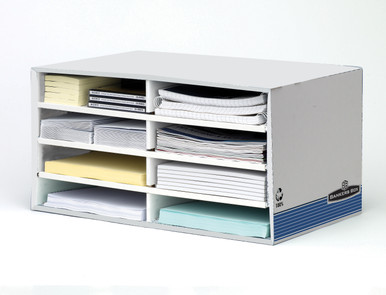 Bankers Box System Series Desktop Sorter - Multi-Compartment Desk Organizer