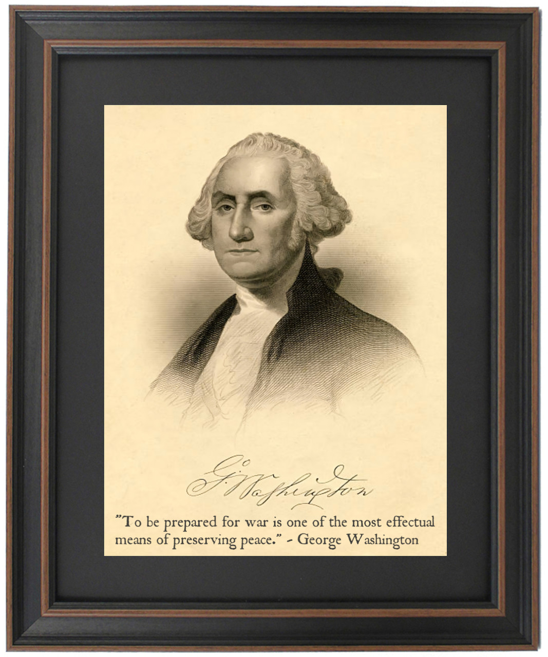 George Washington Peace Quotes