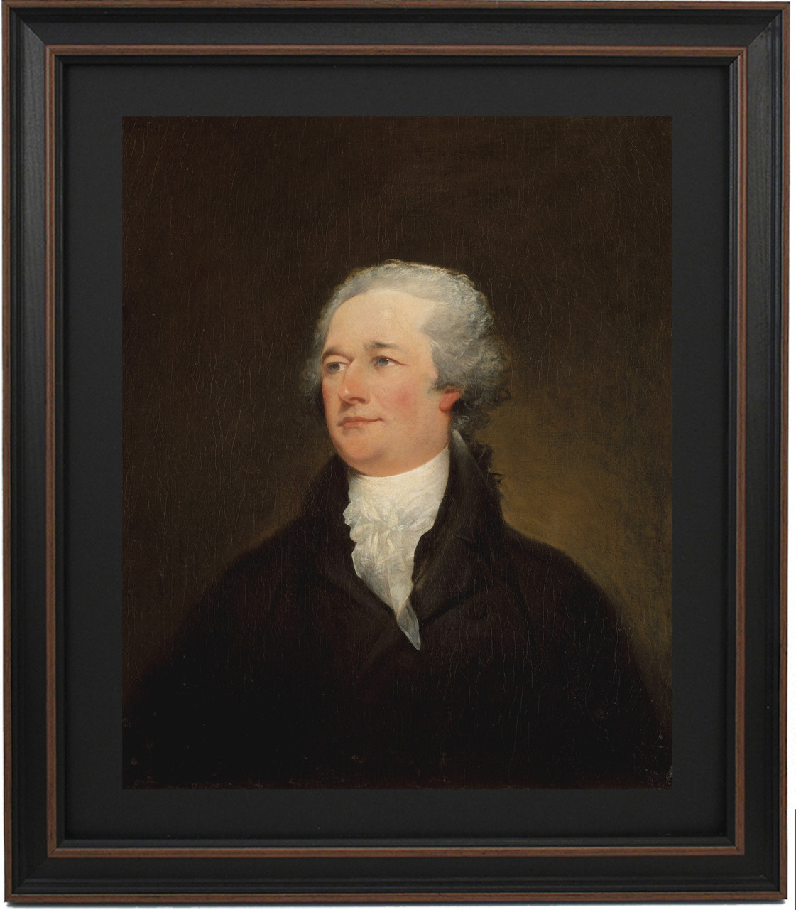 Framed Alexander Hamilton by John Trumbull, Circa 1804