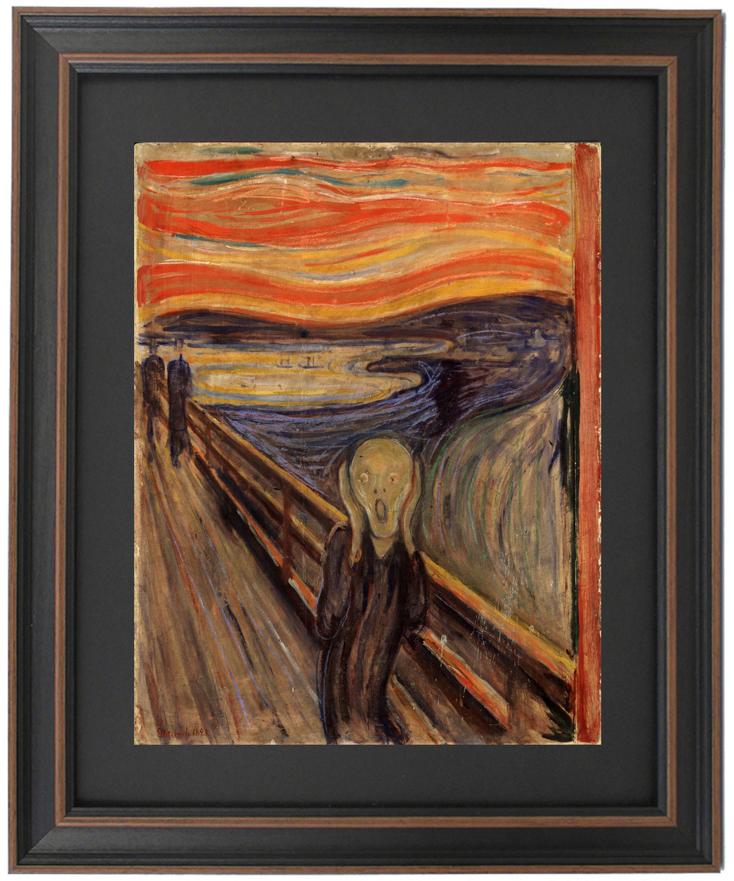 The Scream by Edvard Munch. Handmade in the USA.