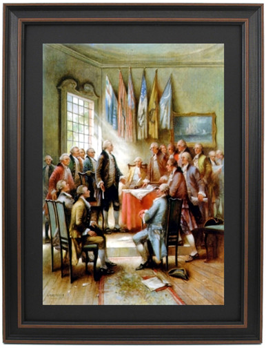Framed Signing of the Constitution by Eward Percy Moran