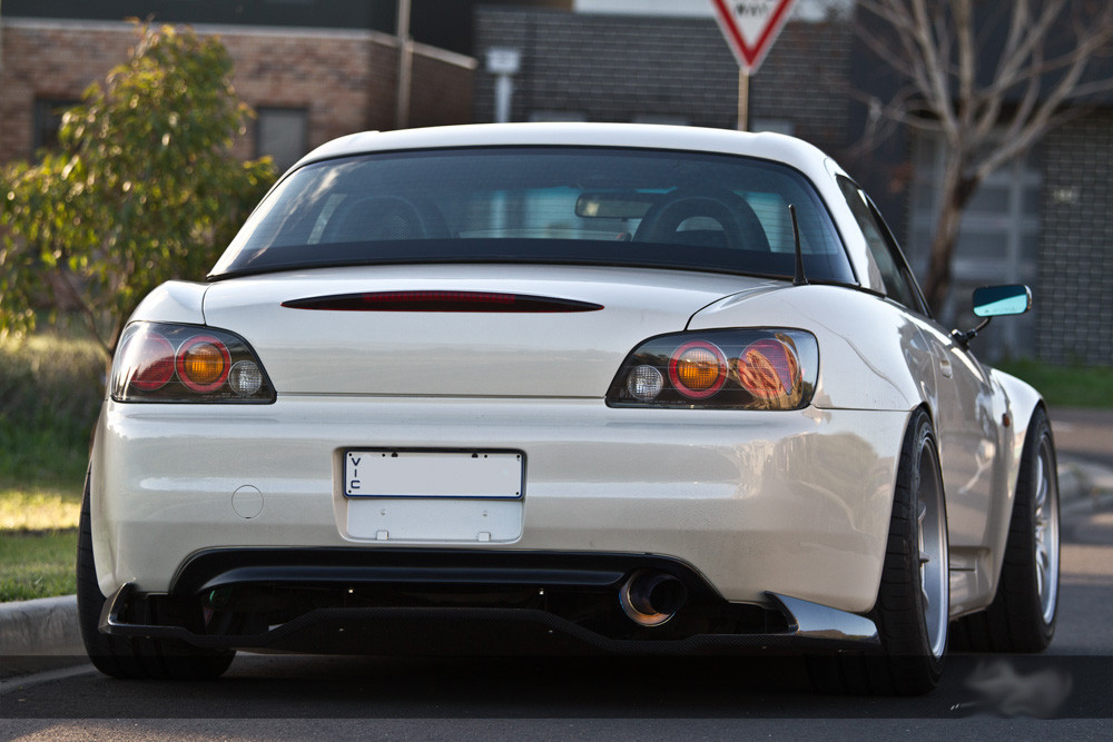 2000-2009 Honda S2000 VT Rear Diffuser - FRP - Forcewerkz Aero USA