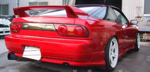 1989-1994 Nissan 240SX S13 180SX Type-X Rear Valances (For Hatchback ...