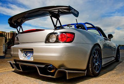 2000-2009 Honda S2000 SP Style Rear Diffuser - FRP - Forcewerkz Aero USA