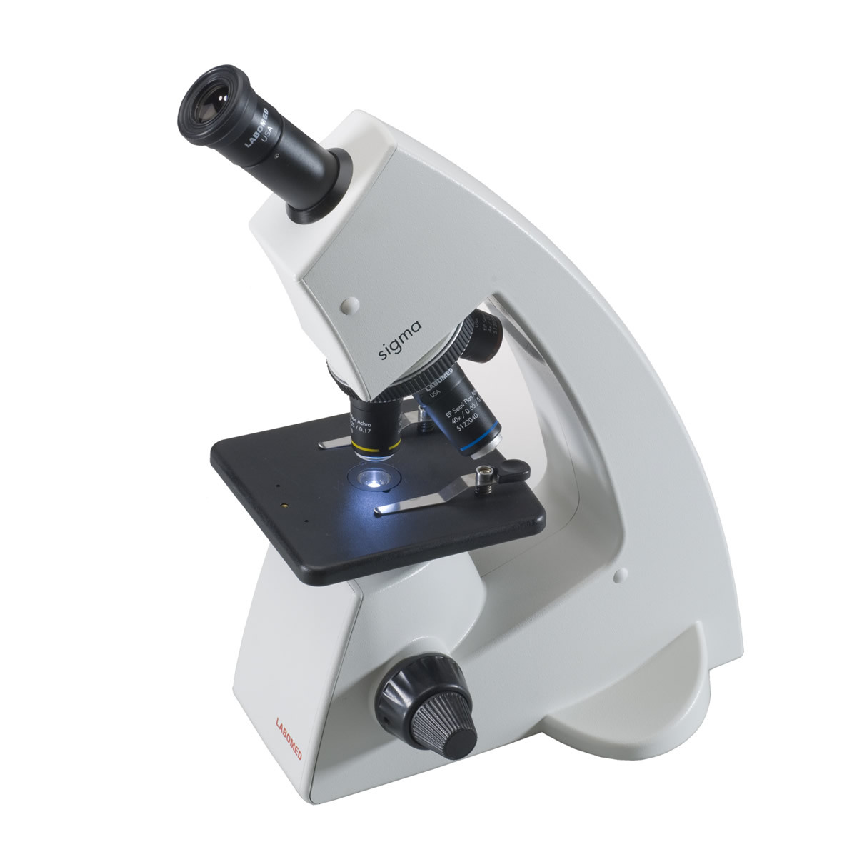 Labomed Sigma Monocular Cordless LED Microscope - New York Microscope ...