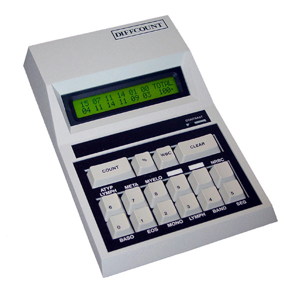 DiffCounter III Hematology Digital Cell Counter: 12 Cell Count Keys ...