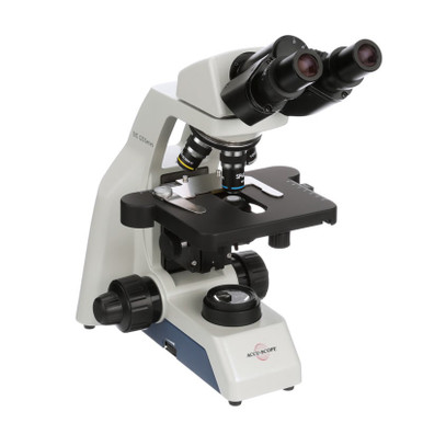 ACCU-SCOPE EXC-120-3 Binocular LED Microscope with Achromat Objectives ...