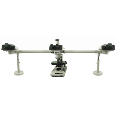 Olympus BH-2 (BHTU) Five Headed Microscope - Olympus D Plan 4x, 10x ...