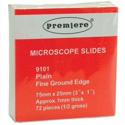 Box of Blank Glass Slides - New York Microscope Company