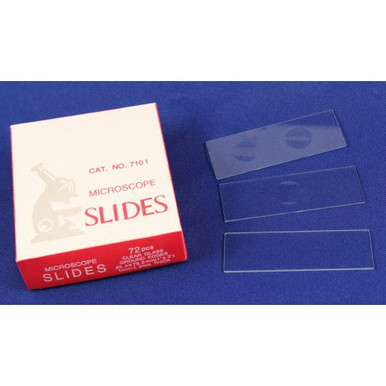 Double Depression Slide Box of 12 - New York Microscope Company