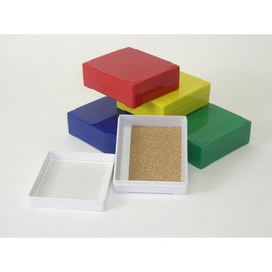 25 Microscope Slides Storage Box - New York Microscope Company
