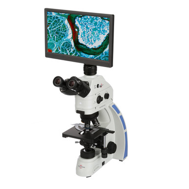 ACCU-SCOPE EXC-350 Fluorescence Digital LCD Microscope Package ...