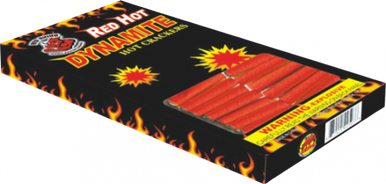 Red Hot Dynamite 1.5" water cracker - The Fireworks Man