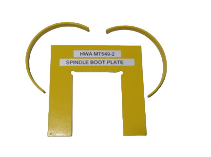 Spindle Boot Plate