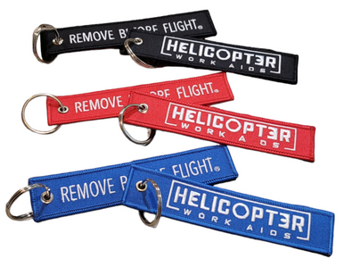 Remove Before Flight Keychain