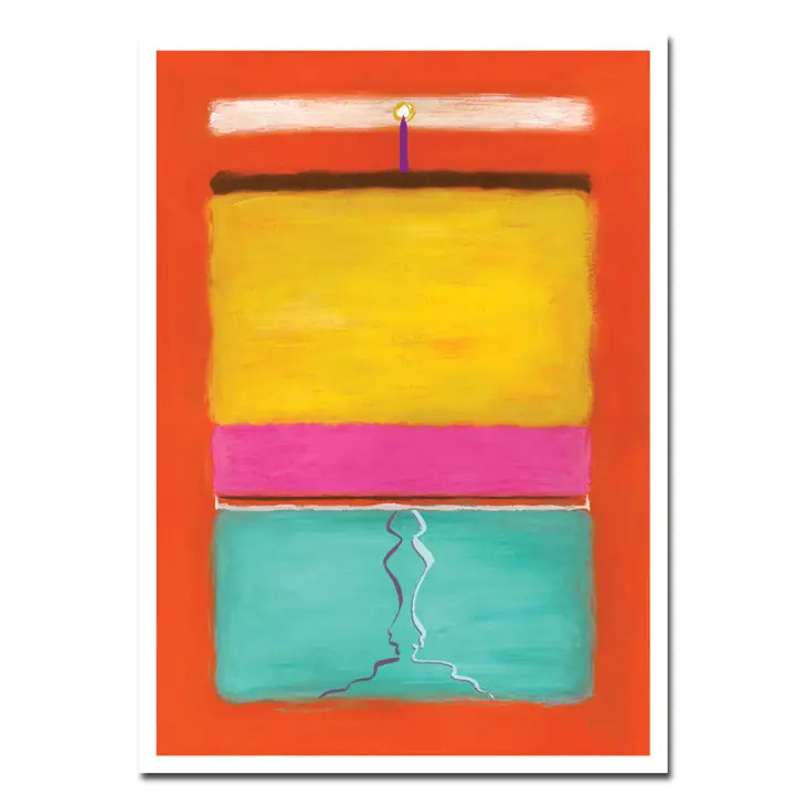 Hit the Mark Rothko Color Bday Card AllportEditions|JennyK