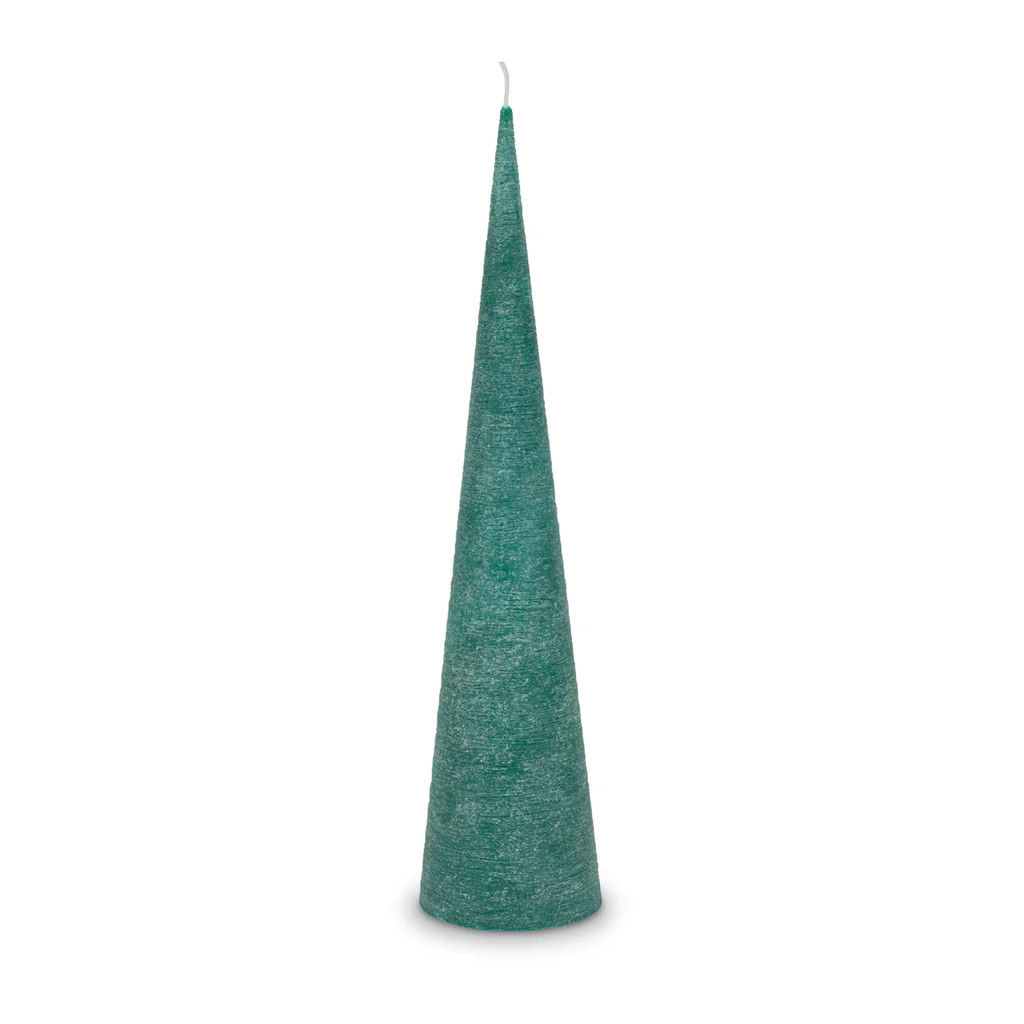 Large Green Cone Candle from GoodLight Candles | Jenny K