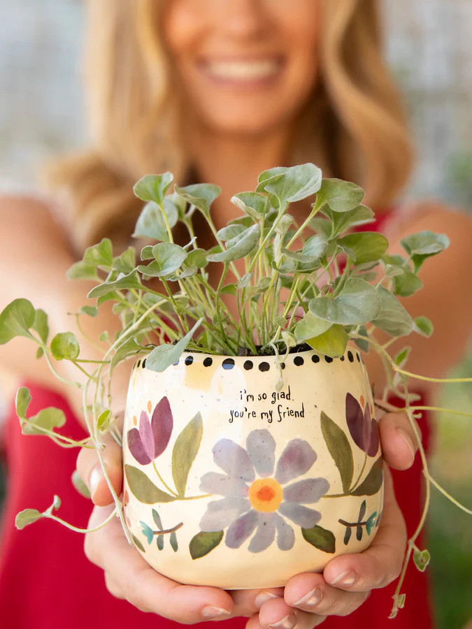 Give Happy Planter Friend from Natural Life | Jenny K