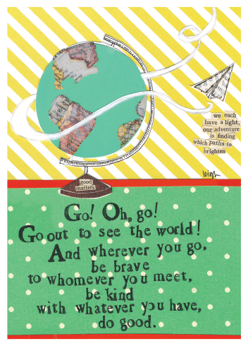 Go! Do Good Card - Jenny K. Gifts