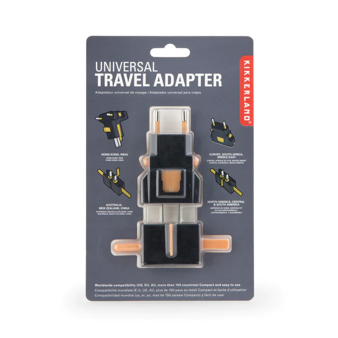 Universal Travel Adapter Kikkerland | Jenny K.