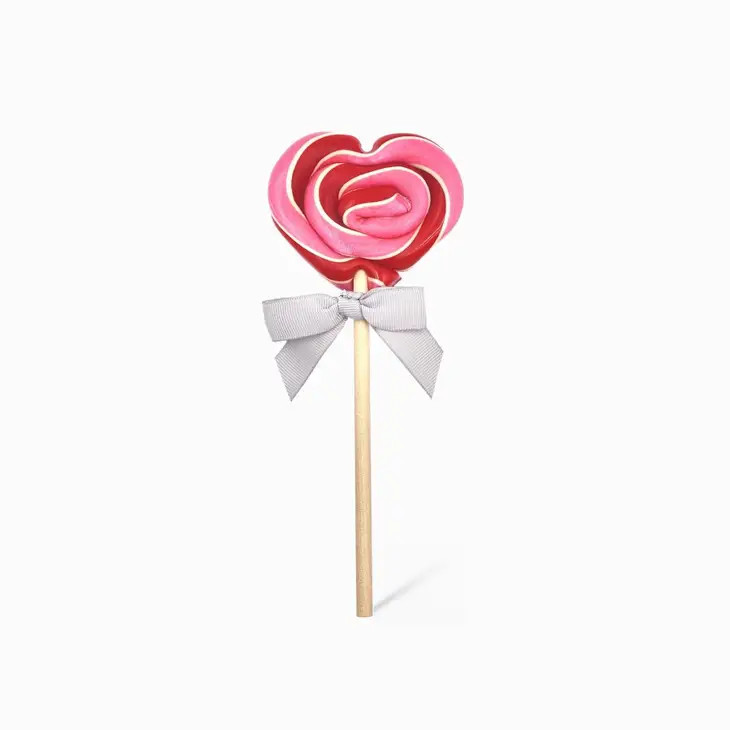 Heart Strawberry Shortcake Lollipop Hammond'sCandies|JennyK