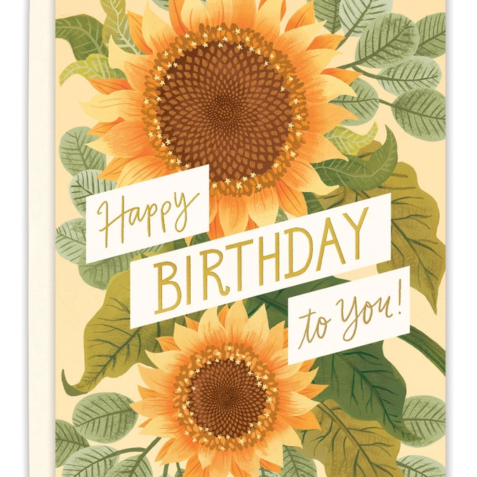 Sunflower Birthday Card by Carrie Shryock | Jenny K.