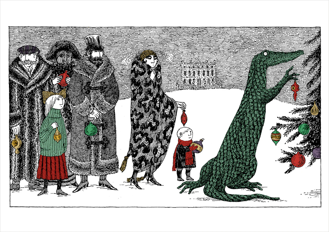 Gorey Greetings: An Edward Gorey Holiday Card Assortment from ...