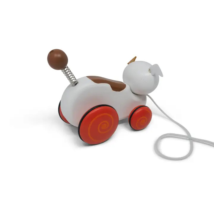Wiggles the Dog Pull Toy by Jack Rabbit Creations | Jenny K.