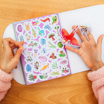 Dinosaurs Shiny Sticker Book by Eeboo | Jenny K.
