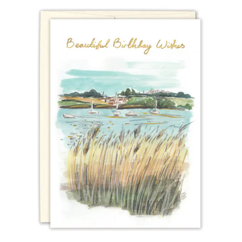 Shore Landscape Birthday Card by Biely & Shoaf | Jenny K