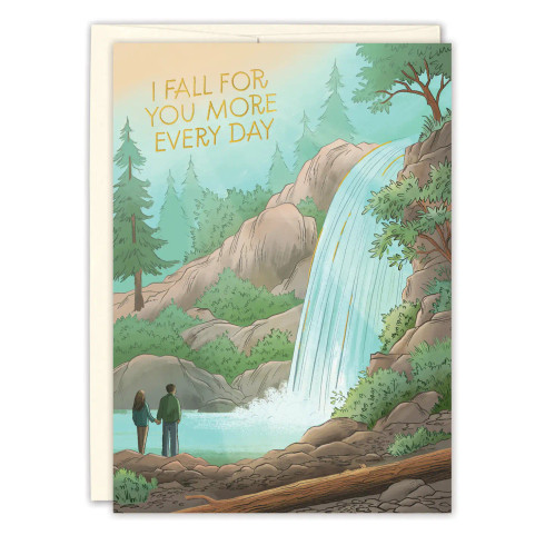Waterfall Anniversary Card from Biely & Shoaf | Jenny K
