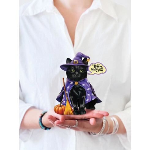 Mini Halloween Cat – from FreshCut Paper | Jenny K